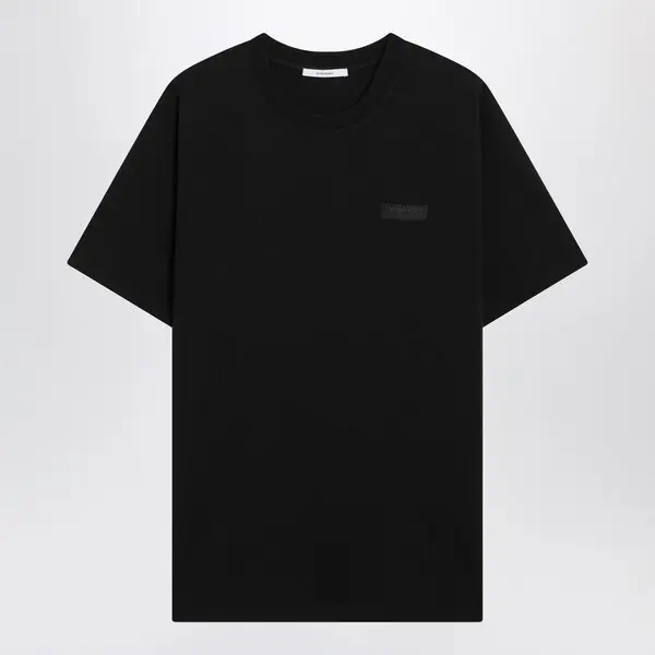 Givenchy Cotton T-shirt With Logo Patch - Black