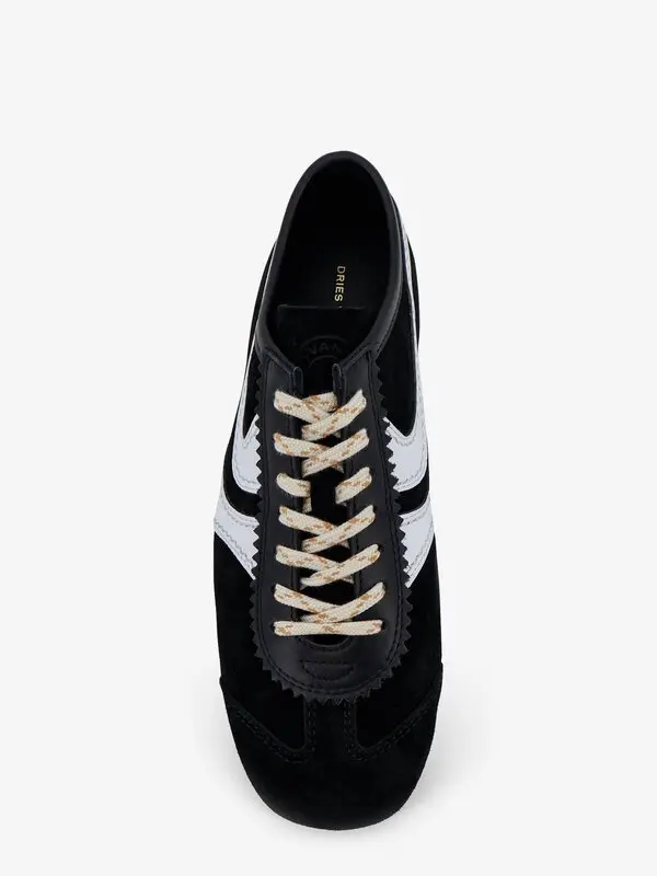 Dries Van Noten Suede Lace-up Sneakers - Multicolor