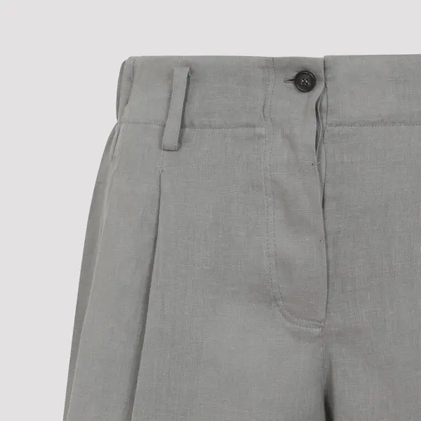 Brunello Cucinelli Linen Bermuda Shorts