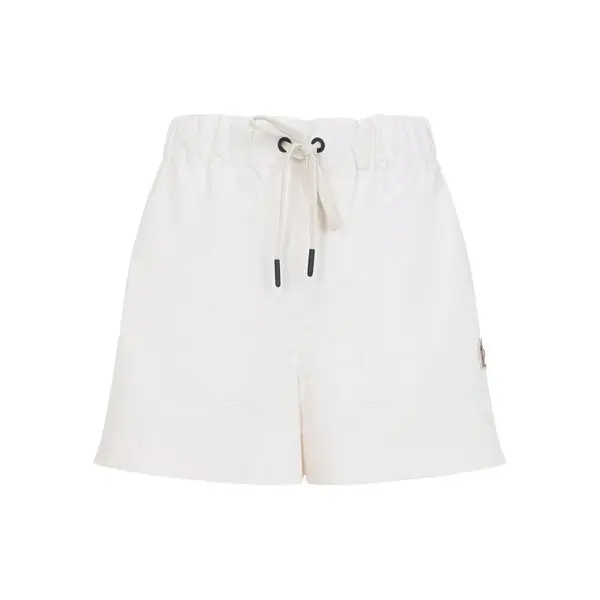 Moncler Polyester Shorts With Drawstring Waist - Multicolor