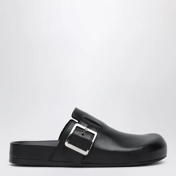 Loewe Leather Sabot Ease With Buckle Detail