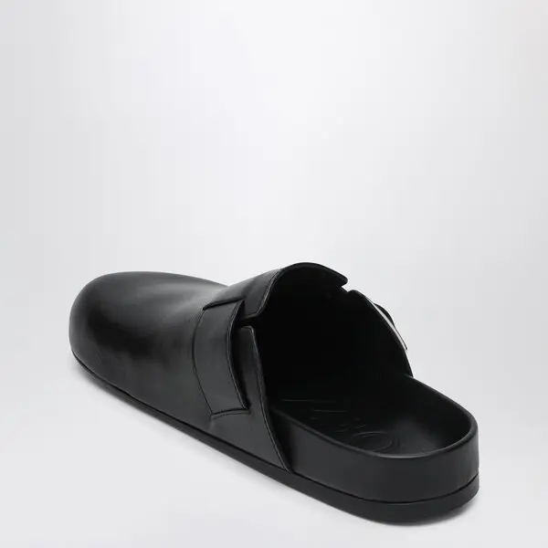 Loewe Leather Sabot Ease With Buckle Detail