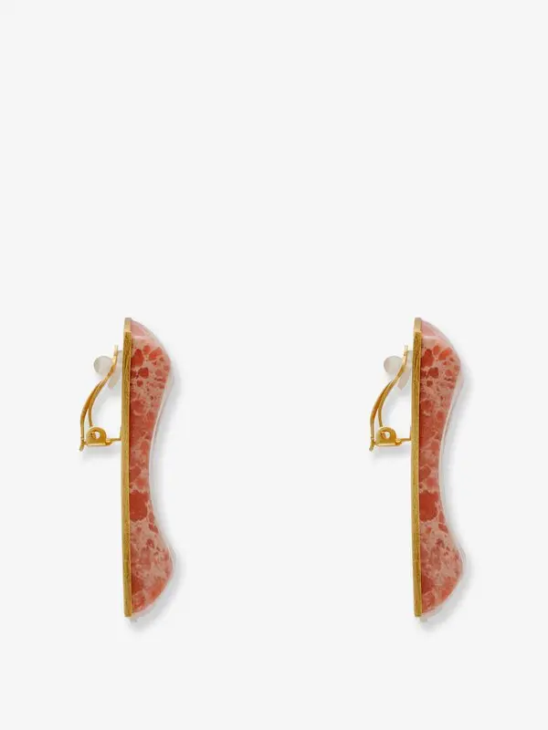 Cult Gaia Alaya Stone-effect Resin Earrings - Multicolor