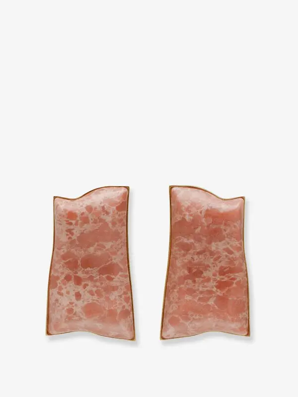 Cult Gaia Alaya Stone-effect Resin Earrings - Multicolor