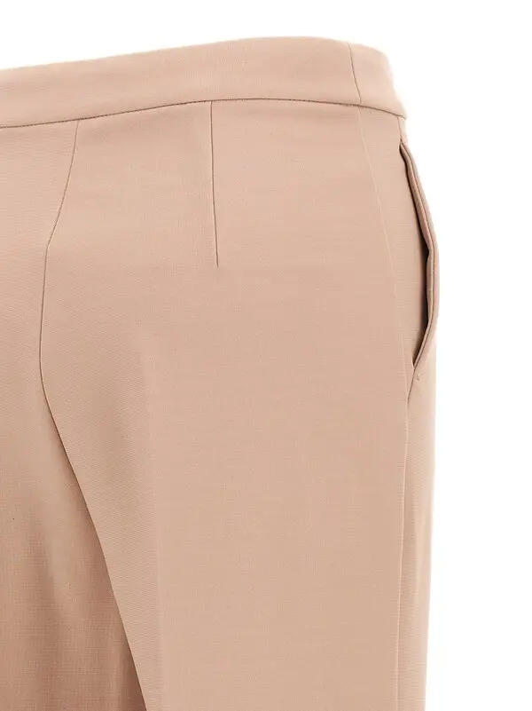 Max Mara Norcia Compact Jersey Trousers - Pink