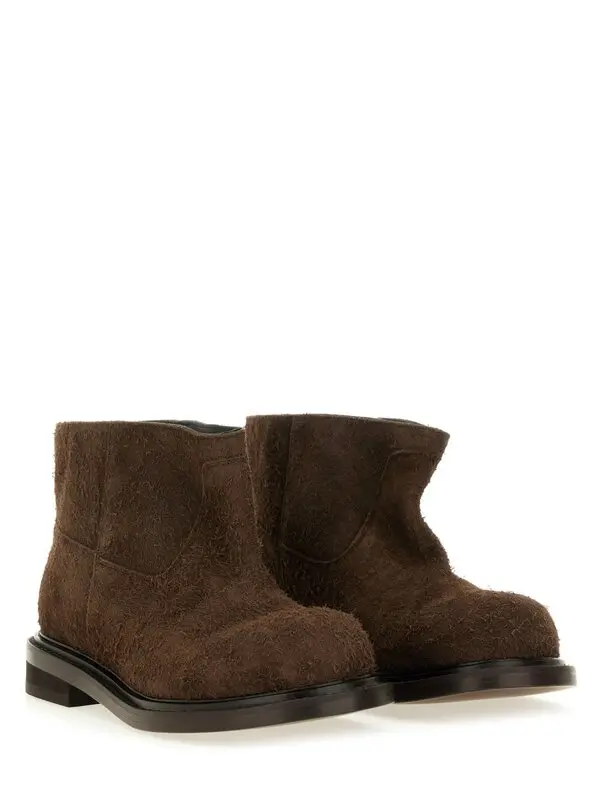Moschino Crust Olivia Boots - Brown