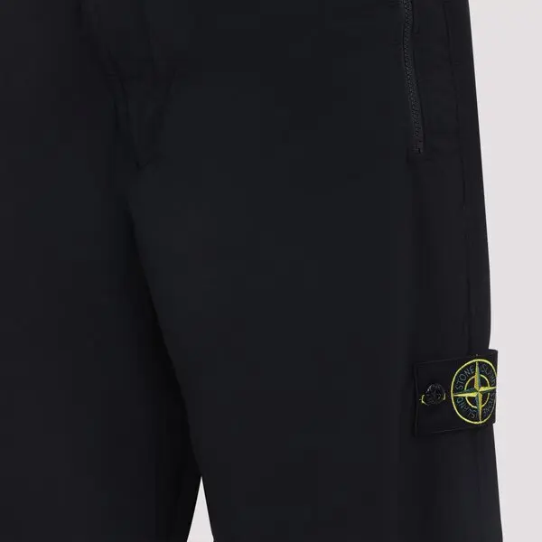 Stone Island Polyamide Pants With Logo Detail