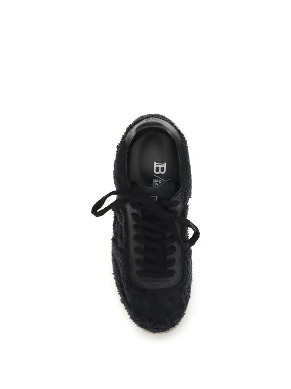 Balmain Swan Sneakers - Black