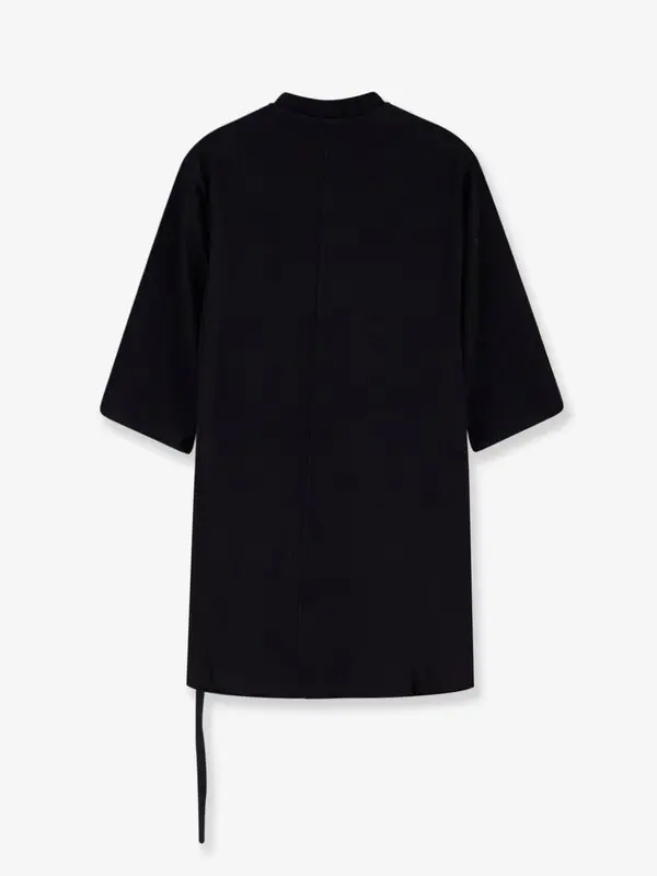 Rick Owens Cotton T-shirt With Logo On The Front