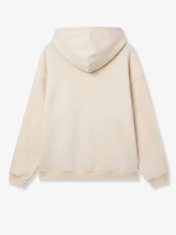 GOLDEN GOOSE Oversized Cotton Sweatshirt With Drawstring Hood - Multicolor