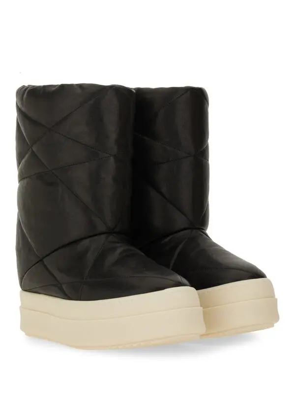 Rick Owens Boot Mega Bumper Lunar - Black
