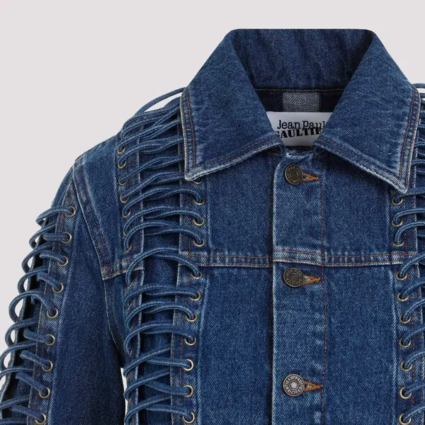 JEAN PAUL GAULTIER Denim Corset Jacket