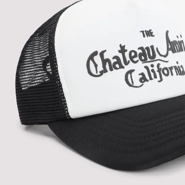 Amiri Chateau Trucker Hat - Black