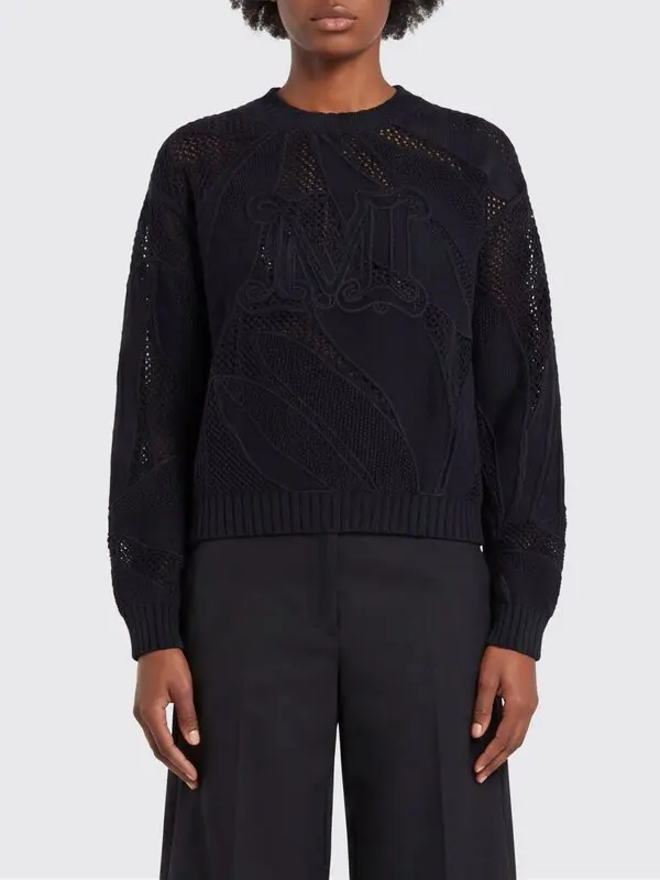 Max Mara Knit Sweater - Black