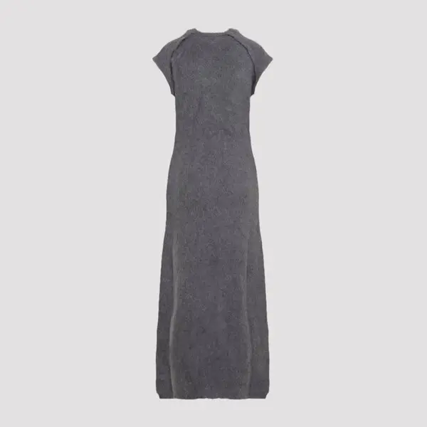 JIL SANDER Knit Long Dress - Gray