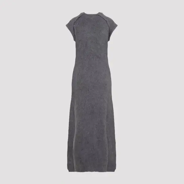 JIL SANDER Knit Long Dress - Gray