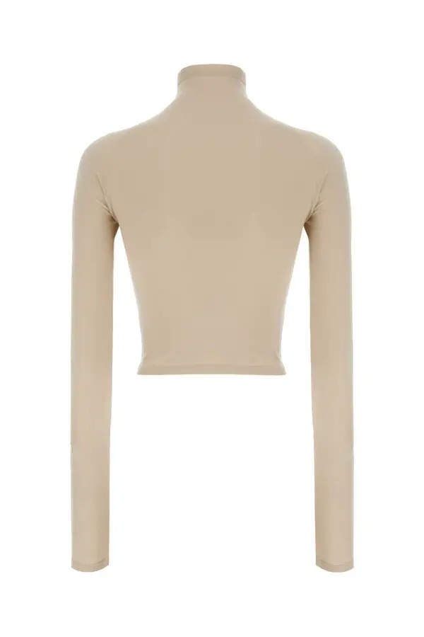 Alaïa Long Sleeve Turtleneck Top