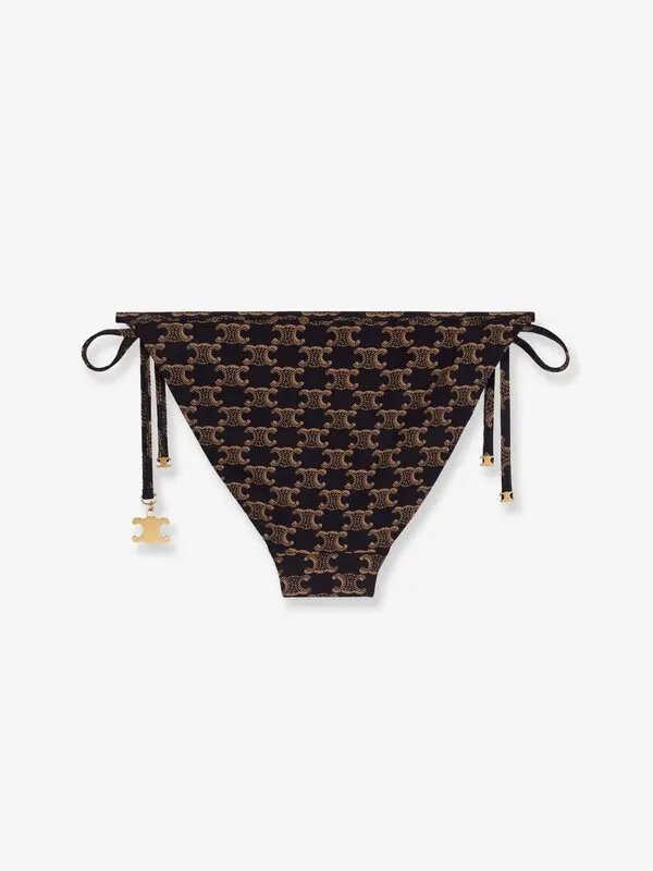 Celine Monogram Print Bikini Bottom
