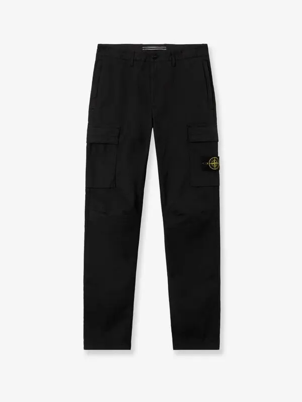 Stone Island Organic Cotton Cargo Trousers