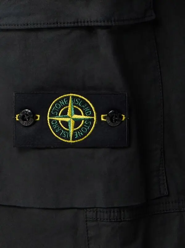 Stone Island Organic Cotton Cargo Trousers