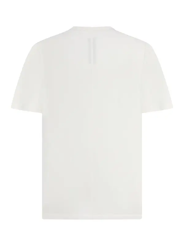 Rick Owens Brad T Crew Neck Cotton T-shirt With Print - Multicolor