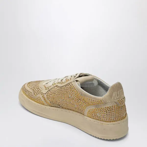 AUTRY Medalist Embellished Sneakers - Brown