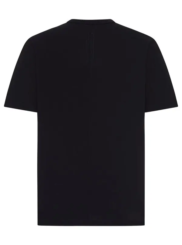 Rick Owens Brad T Crew Neck Cotton T-shirt With Print - Multicolor