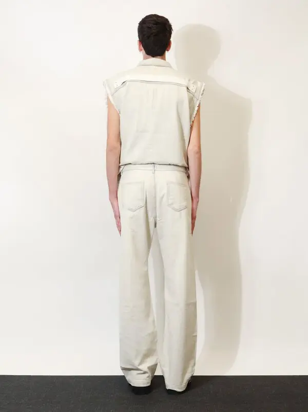 Rick Owens Wide Leg Denim Jeans