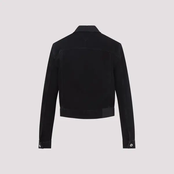 Bottega Veneta Intrecciato Collar Denim Jacket