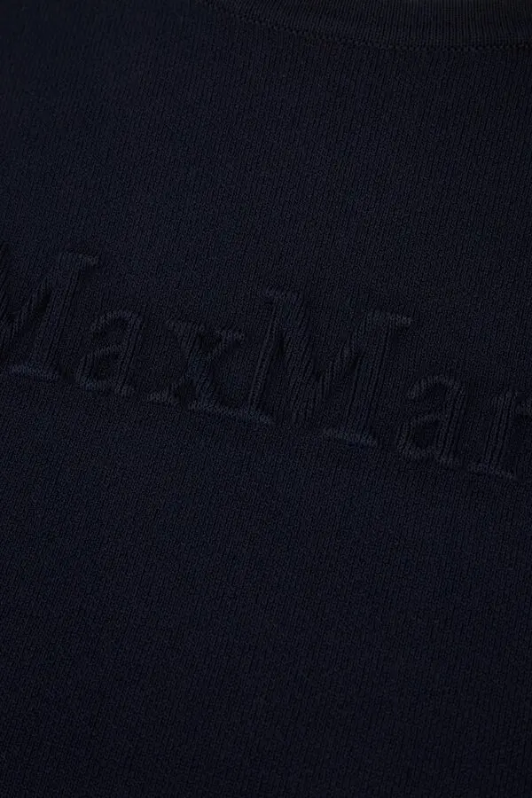 Max Mara Ribbed Knit T-shirt