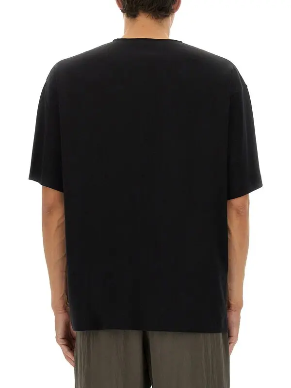 LEMAIRE Relaxed Fit T-shirt - Black