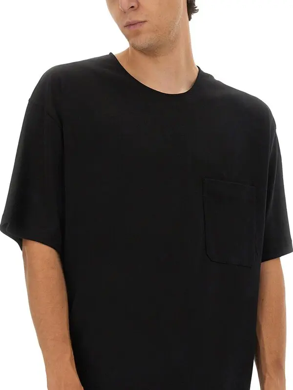 LEMAIRE Relaxed Fit T-shirt - Black