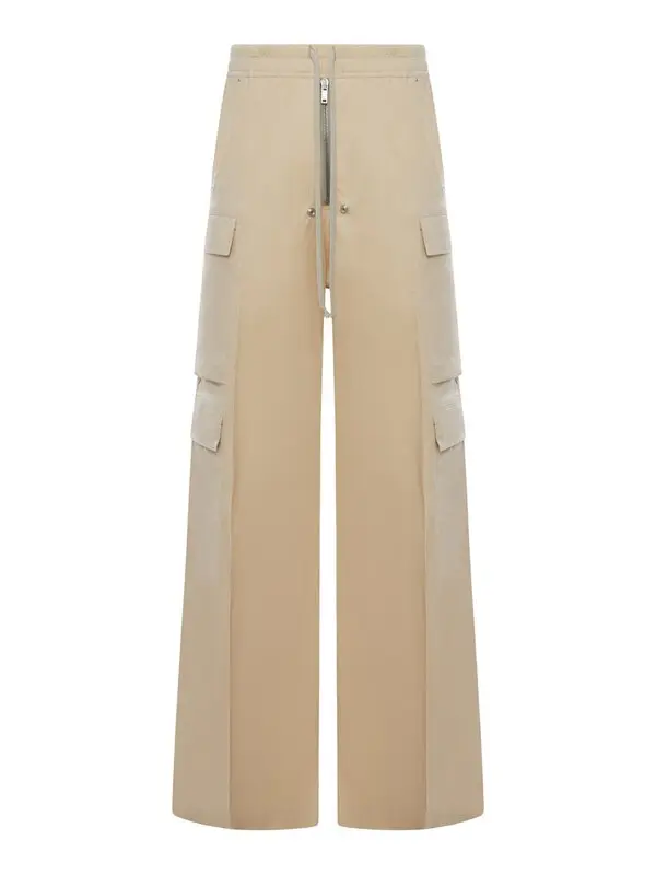 Rick Owens Cotton Cargobelas Trousers