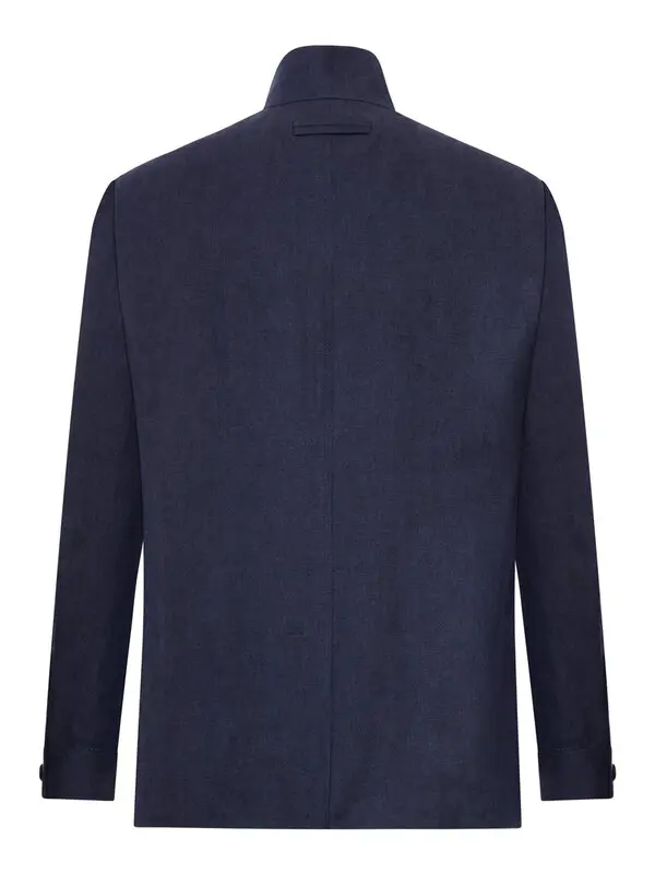 Zegna Oasi Lino Chore Jacket - Multicolor