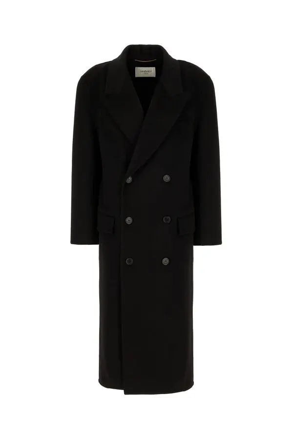 Saint Laurent Double Breasted Coat