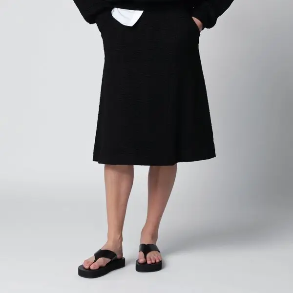 Dries Van Noten Viscose-blend Skirt - Black