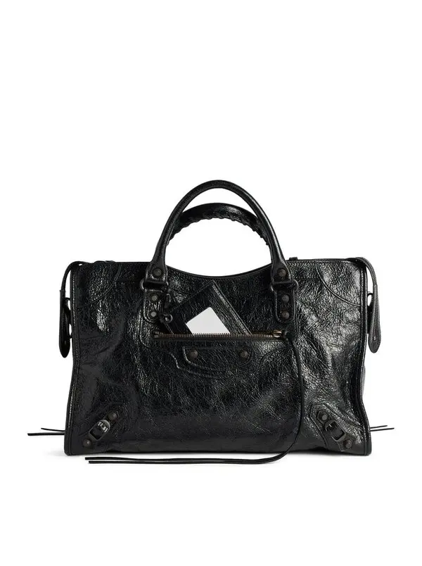Balenciaga Le City Media Bag - Black