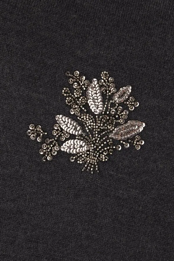 Fendi Embellished Knit Dress