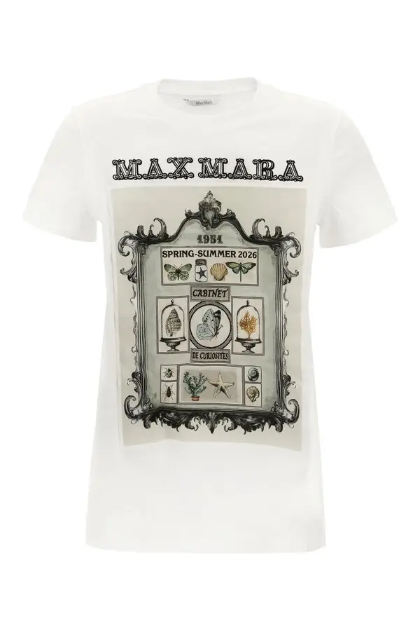 Max Mara Graphic Print T-shirt - Multicolor