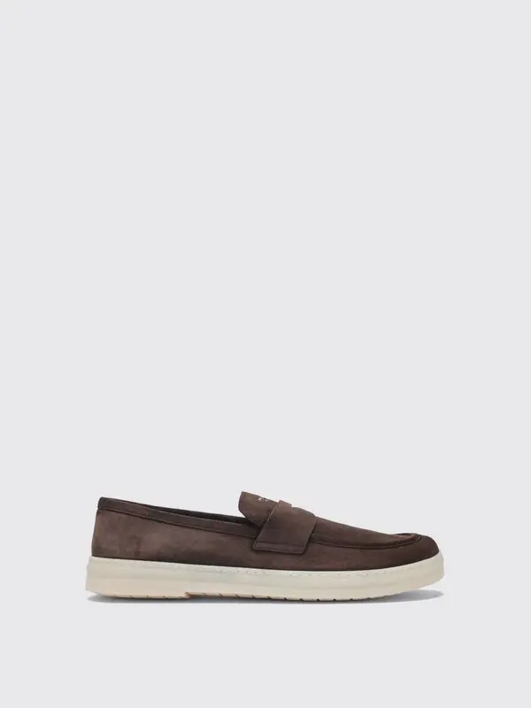 Prada Suede Loafers - Brown