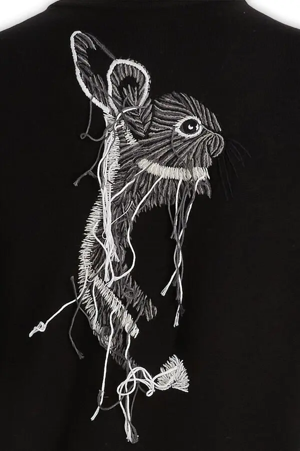 LANVIN Embroidered T-shirt