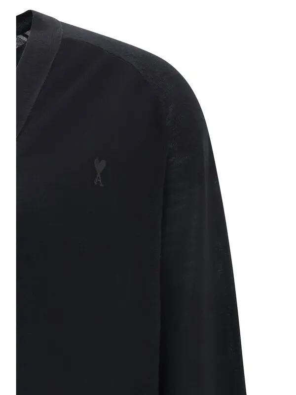 Ami De Coeur Merino Wool Cardigan
