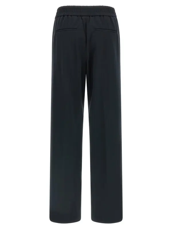 Peserico Punto Luce Straight Leg Trousers - Blue