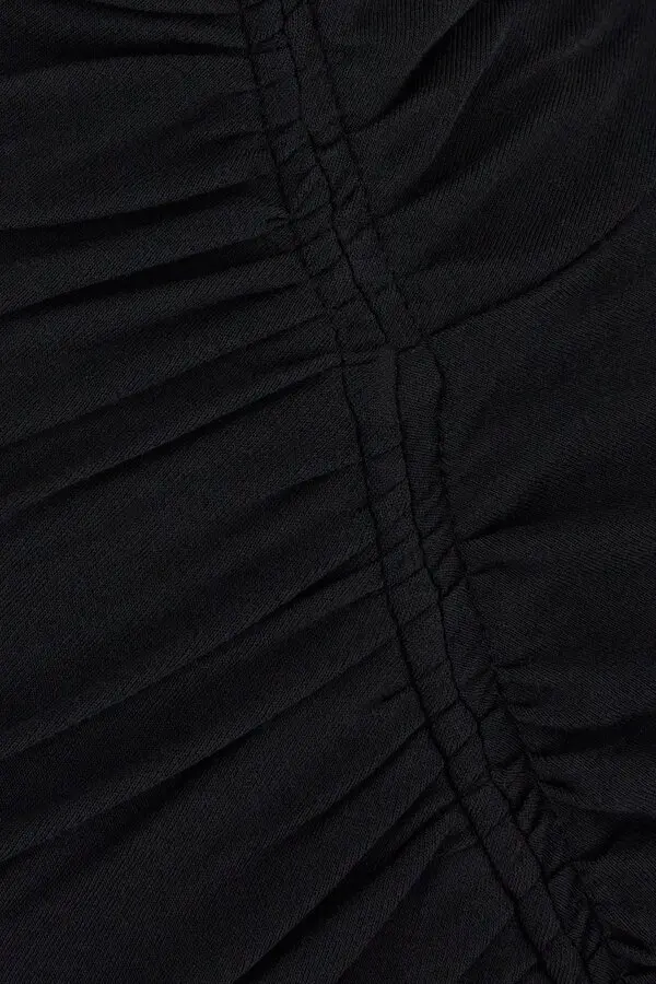Isabel Marant Étoile Long Sleeve Ruched Dress