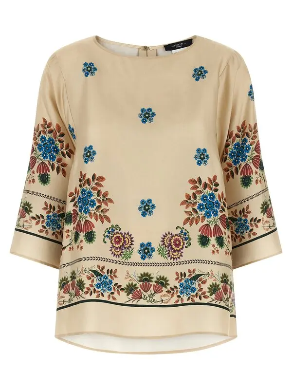 Max Mara Wkdsamba' Blouse - Cream