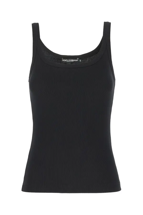 Dolce & Gabbana Ribbed Tank Top - Multicolor