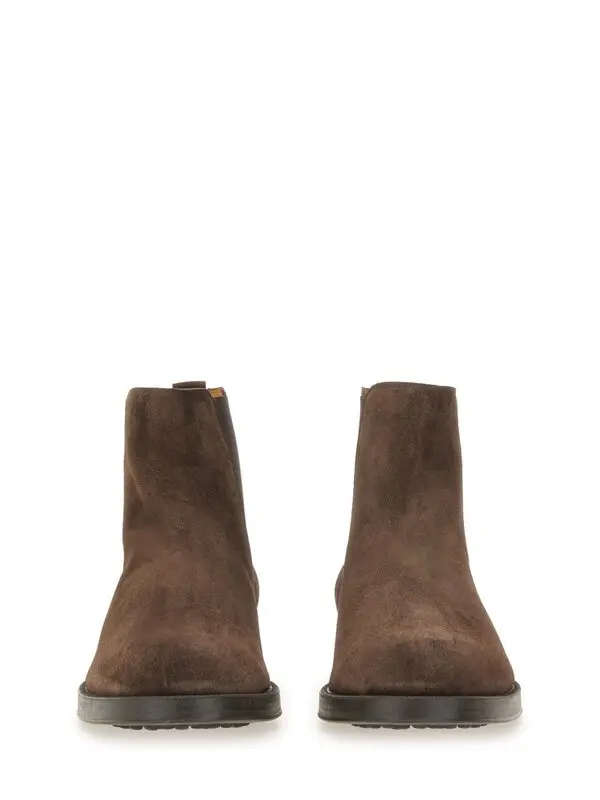 TOD'S Suede Chelsea Ankle Boots