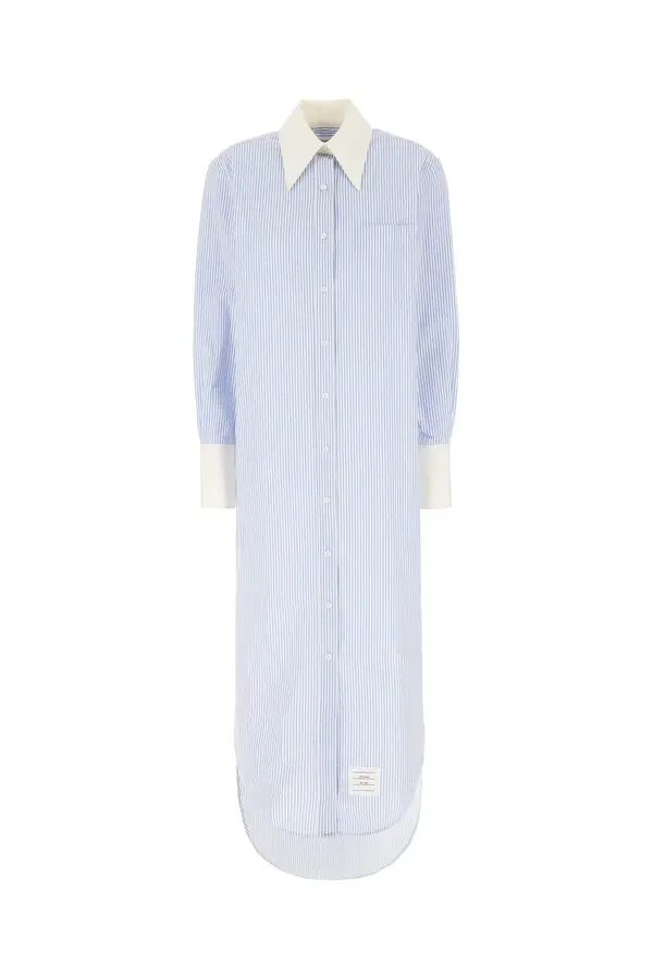 Thom Browne Striped Shirt Dress