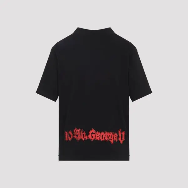 Balenciaga Medium Fit Graphic T-shirt - Black
