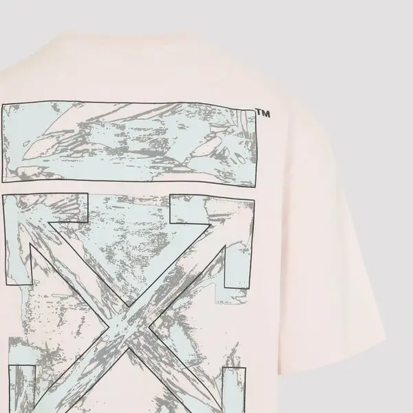 Off-White Rubbed Paint Arrows Skate T-shirt